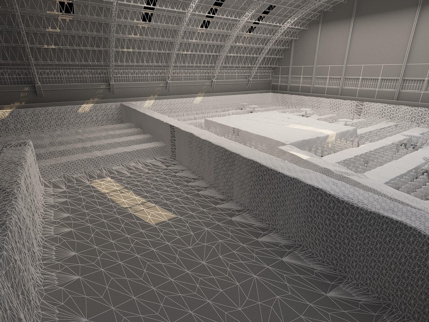 Terra Cotta Warriors Pit Model - TurboSquid 2145015