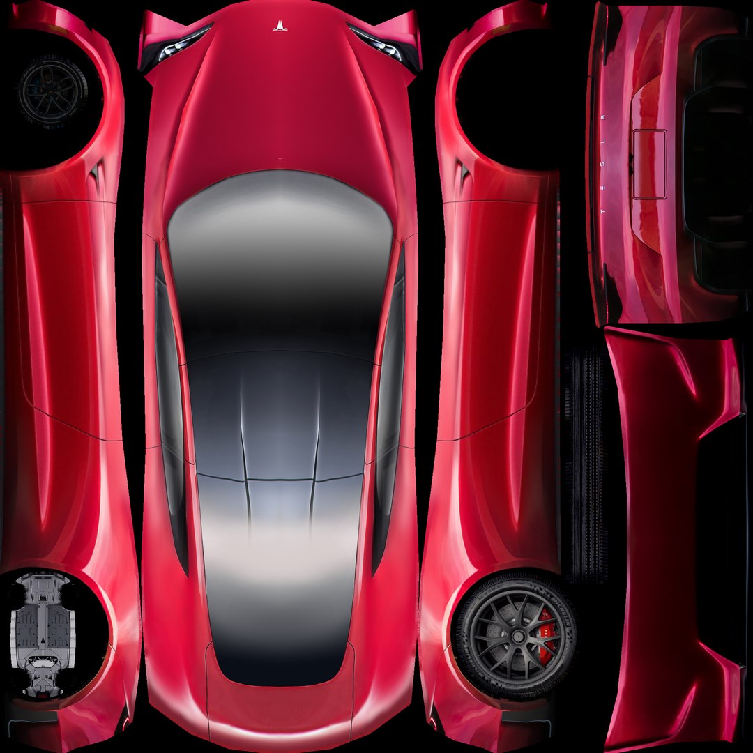 3D 2020 Tesla Roadster 2 Model - TurboSquid 1231938