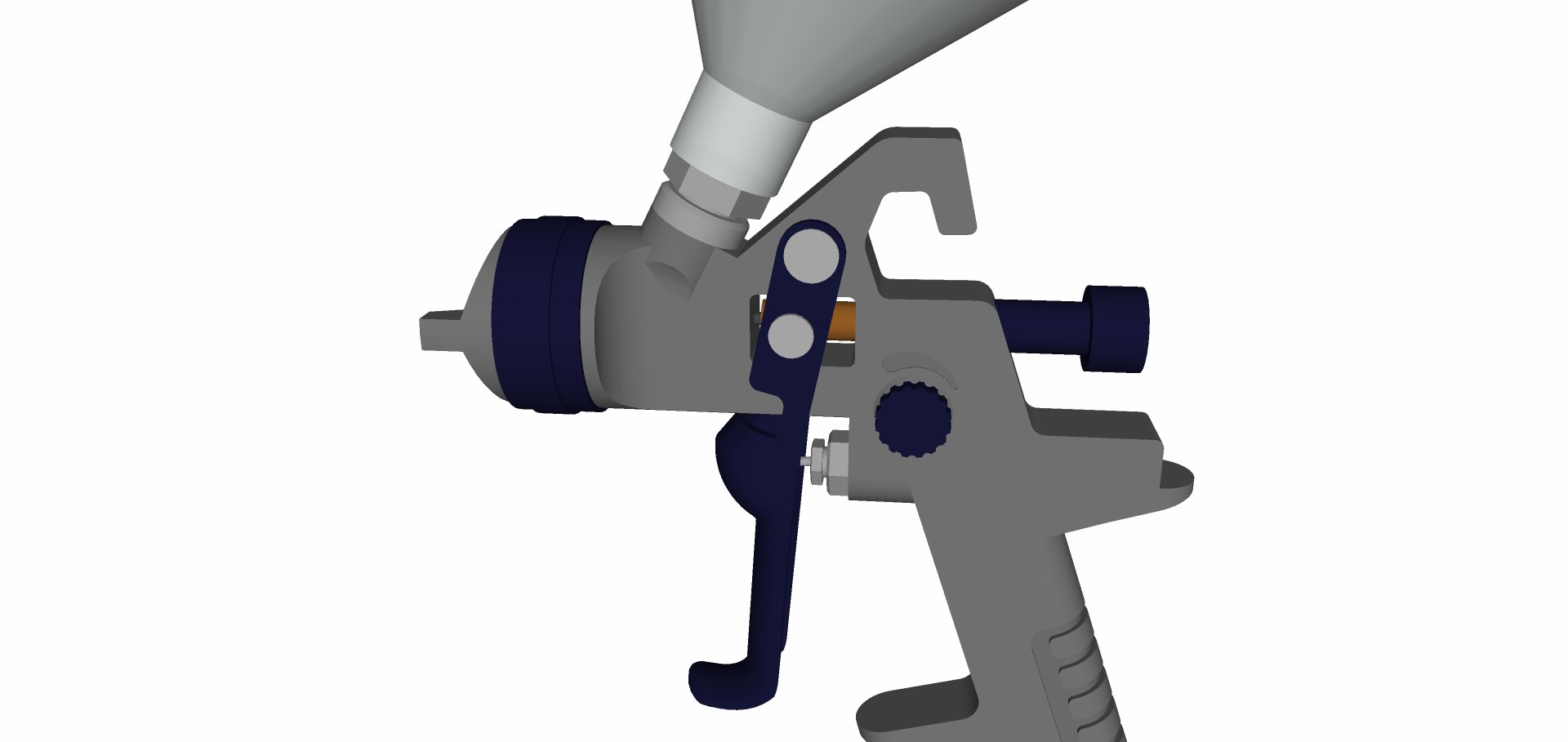 Hvlp Spray Gun 3D - TurboSquid 1291879