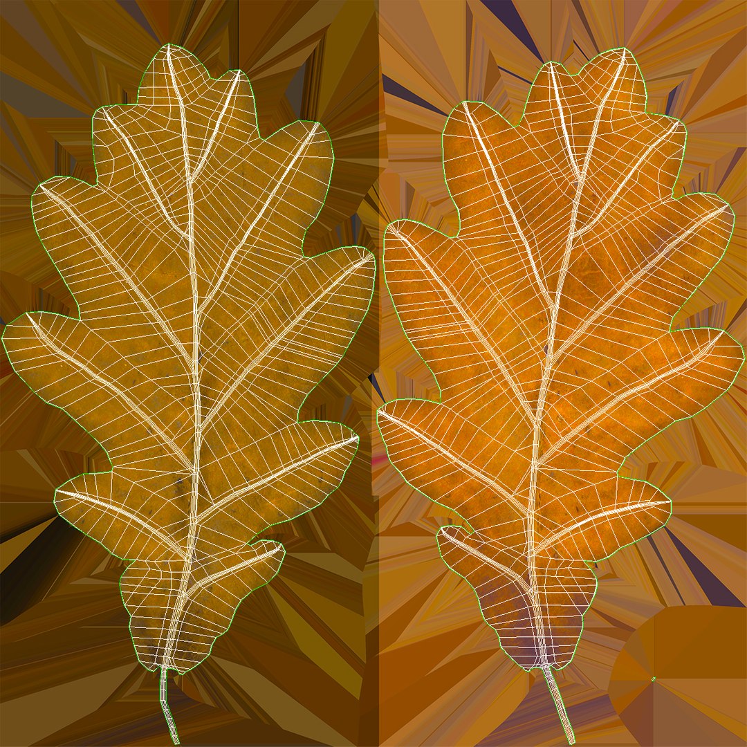 3D Prop Autumn Leaves Type 03 - TurboSquid 2151087