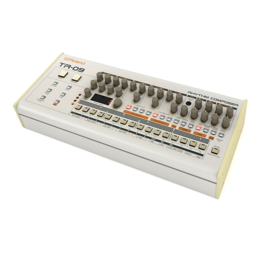 3D Roland Tr-09 - TurboSquid 1490051
