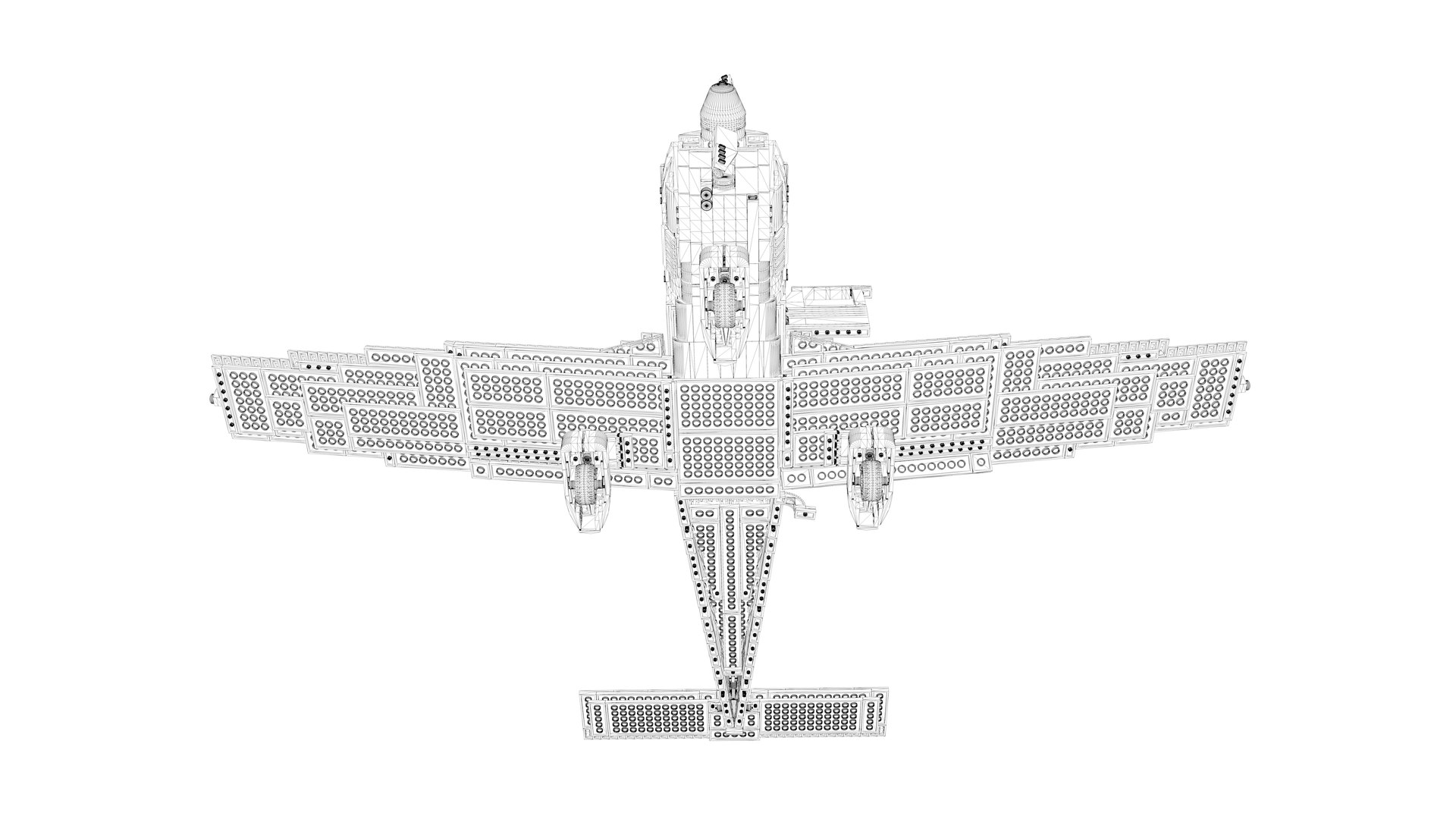 3D Model LEGO Plane Piper Archer II 3d Modell - TurboSquid 2420581