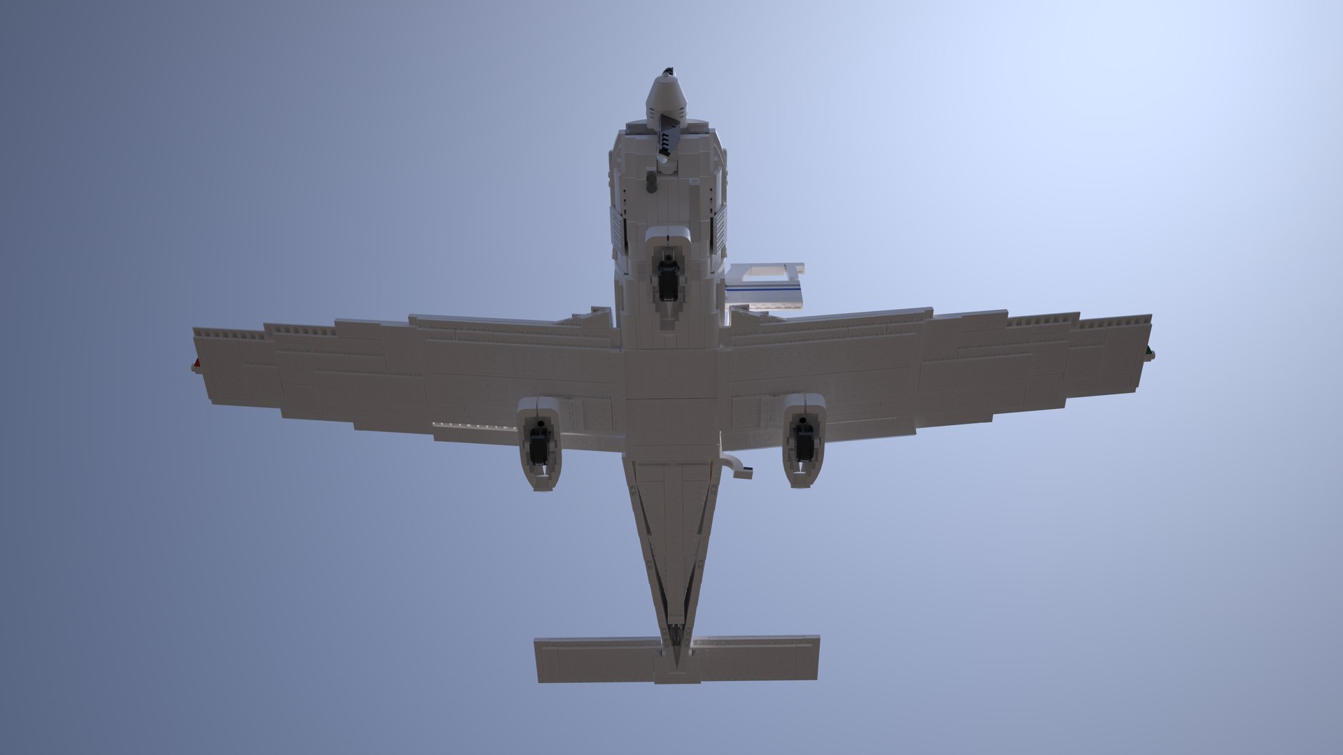 3D Model LEGO Plane Piper Archer II 3d Modell - TurboSquid 2420581