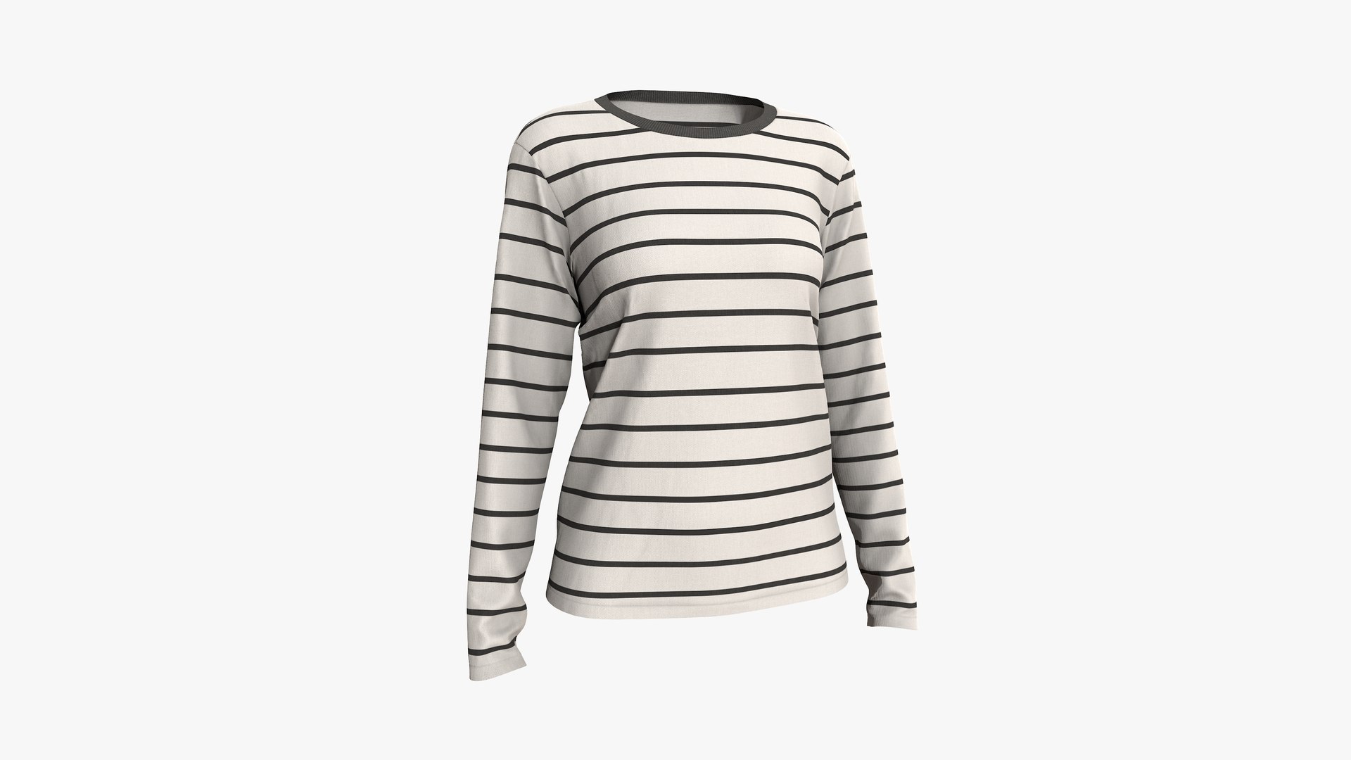 3D Woman Long Sleeve Model - TurboSquid 2311143