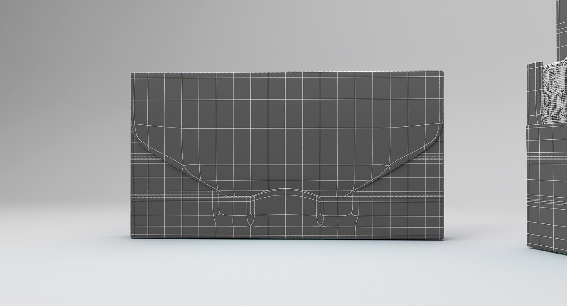 3d Chewing Gum Box Model