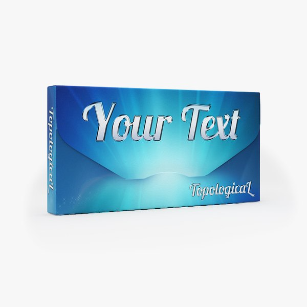 3d chewing gum box model