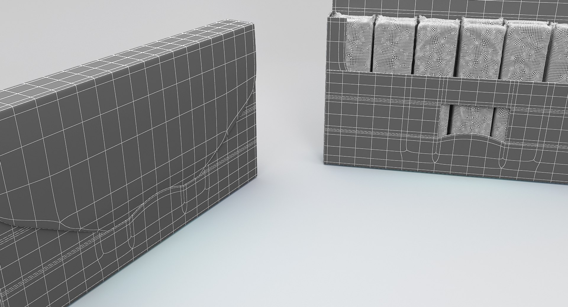 3d Chewing Gum Box Model