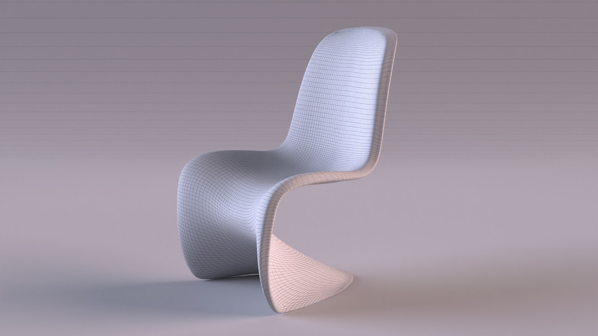 3D Modern Designer Plastic Resin Chair - TurboSquid 2238386