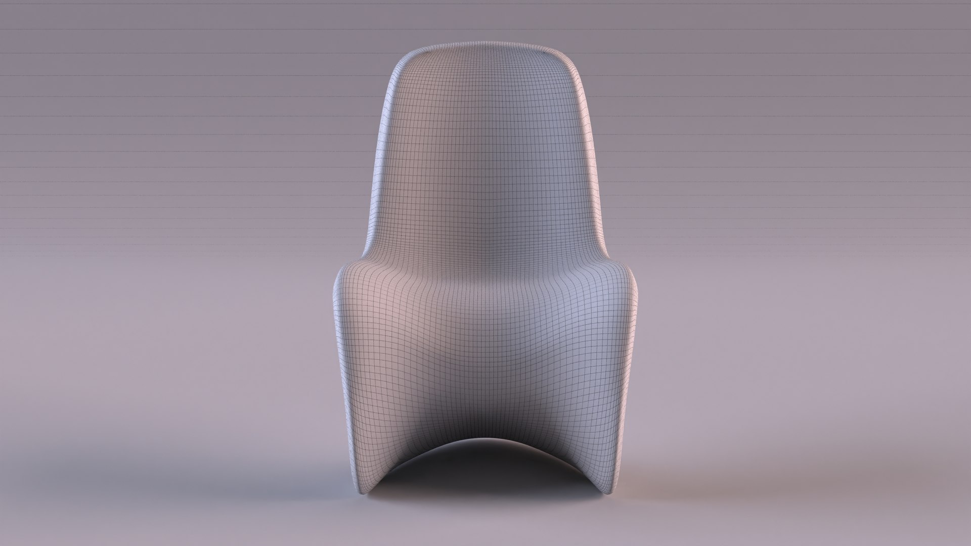3D Modern Designer Plastic Resin Chair - TurboSquid 2238386