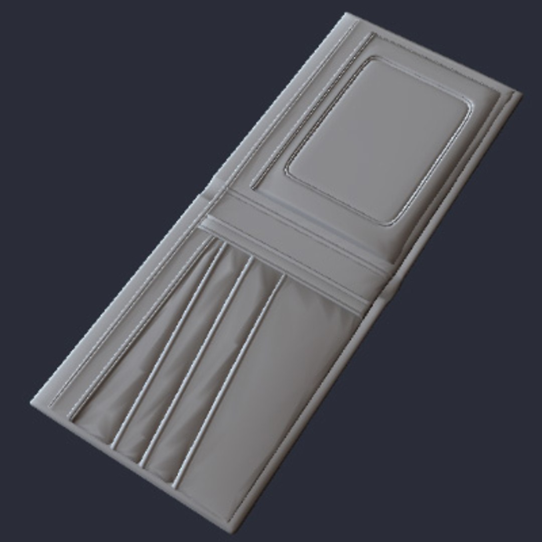 Wallet Ning S 3d Model