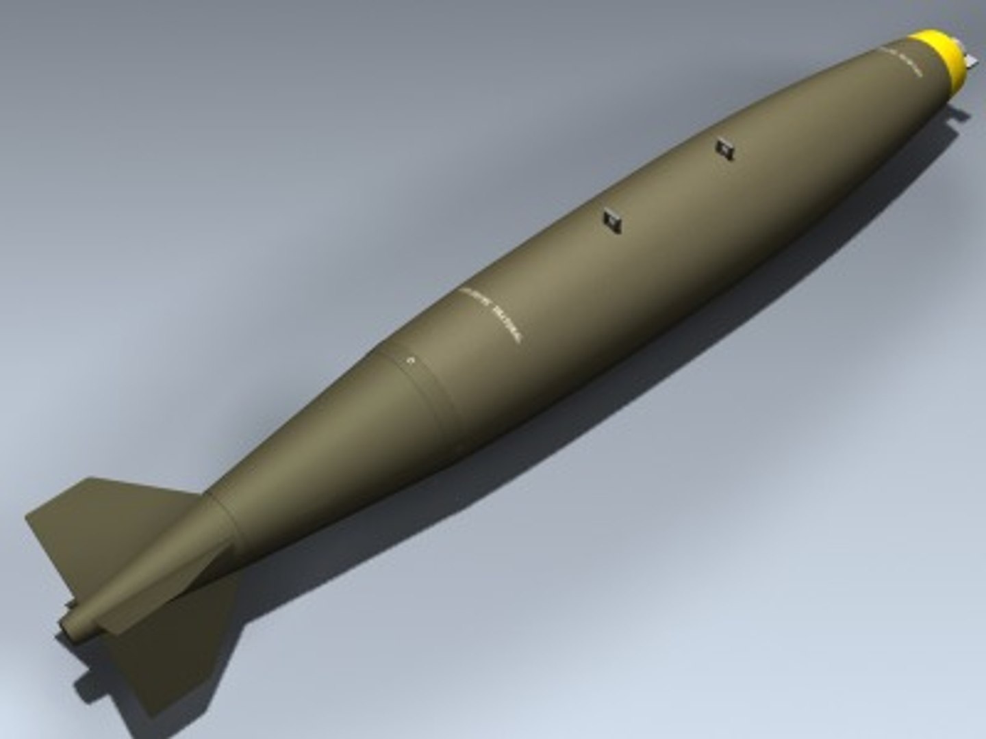 3d Model Mk 82 Ldgp Usaf