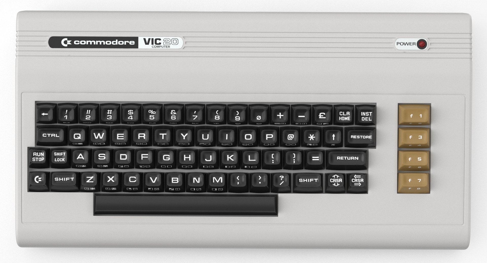 3D Vic 20 Main Unit - TurboSquid 1707505