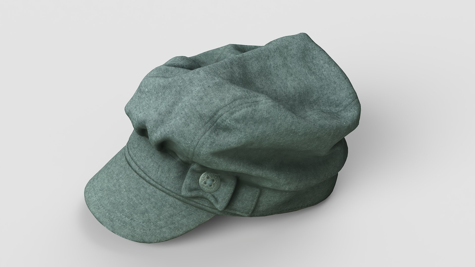 3D Clothes 316 French Cap Model - TurboSquid 2194650