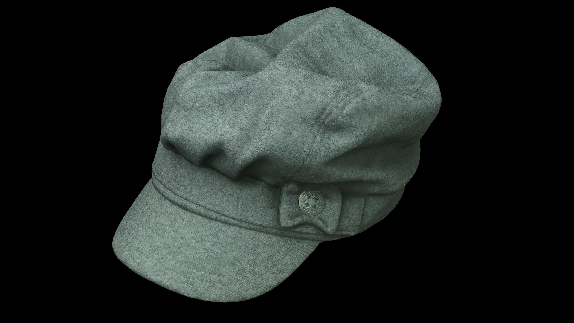 3D Clothes 316 French Cap Model - TurboSquid 2194650