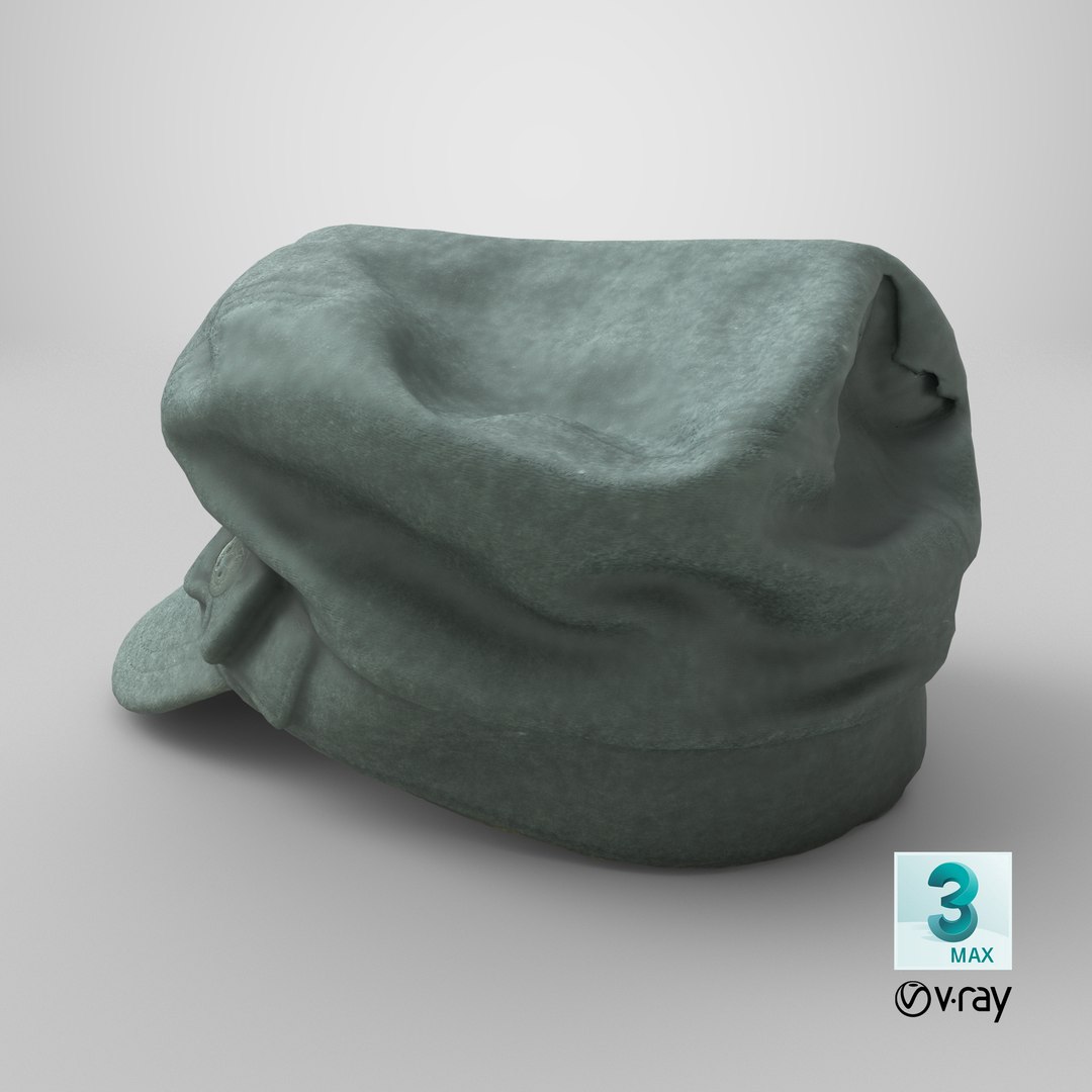 3D Clothes 316 French Cap Model - TurboSquid 2194650