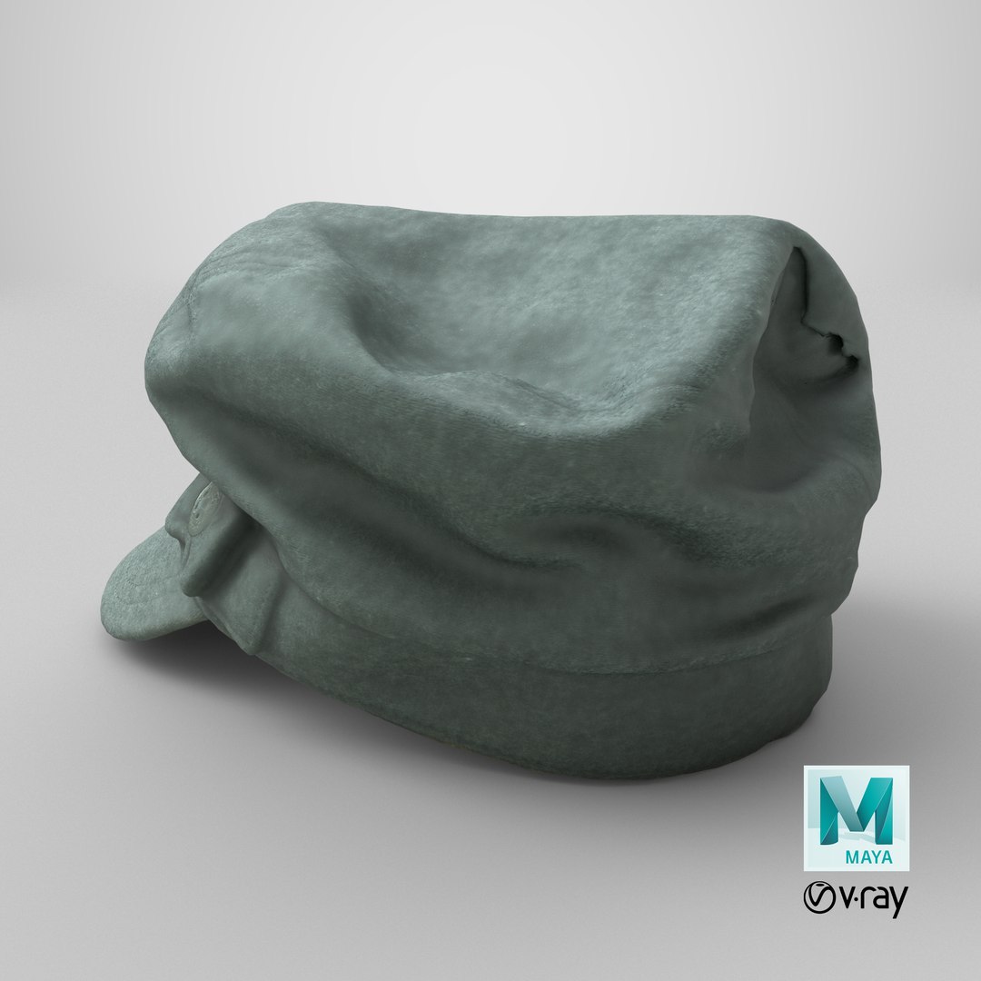 3D Clothes 316 French Cap Model - TurboSquid 2194650
