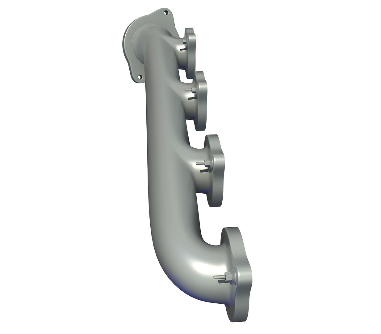 3D Engine Exhaust Manifolds Model - TurboSquid 1174256