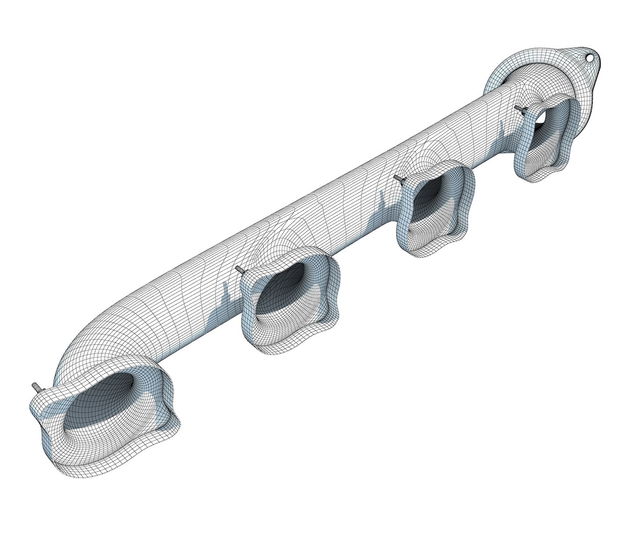 3D Engine Exhaust Manifolds Model - TurboSquid 1174256
