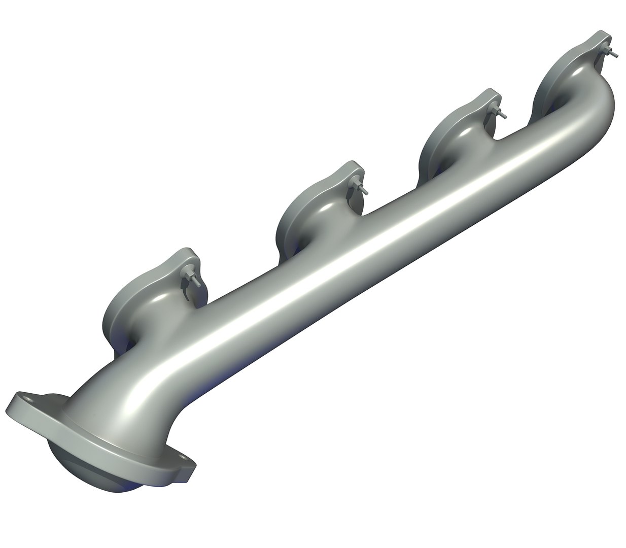 3D Engine Exhaust Manifolds Model - TurboSquid 1174256