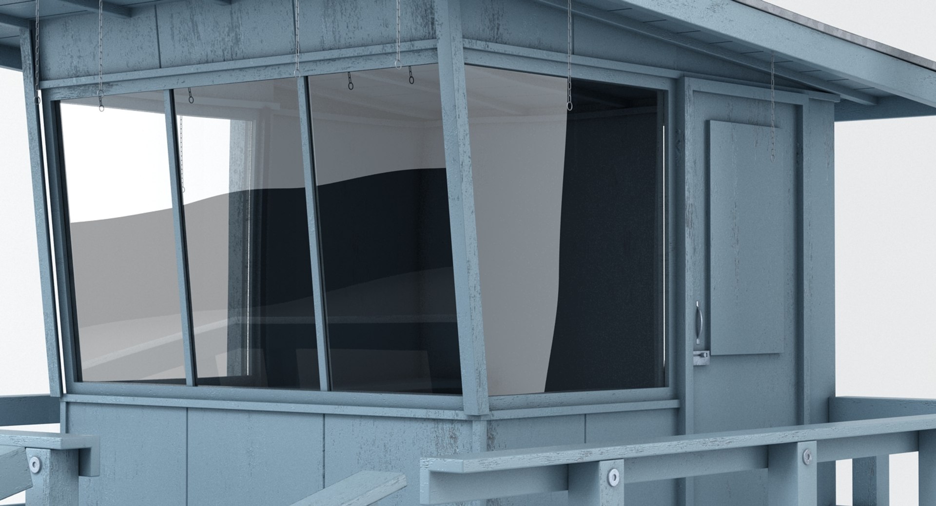 lifeguard station 3d model