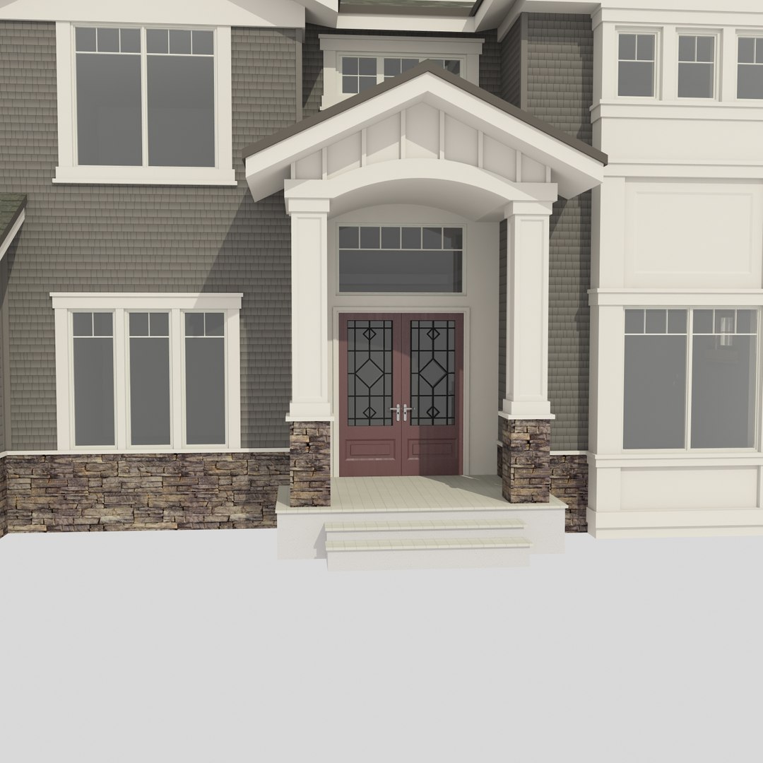 American House 3d Model