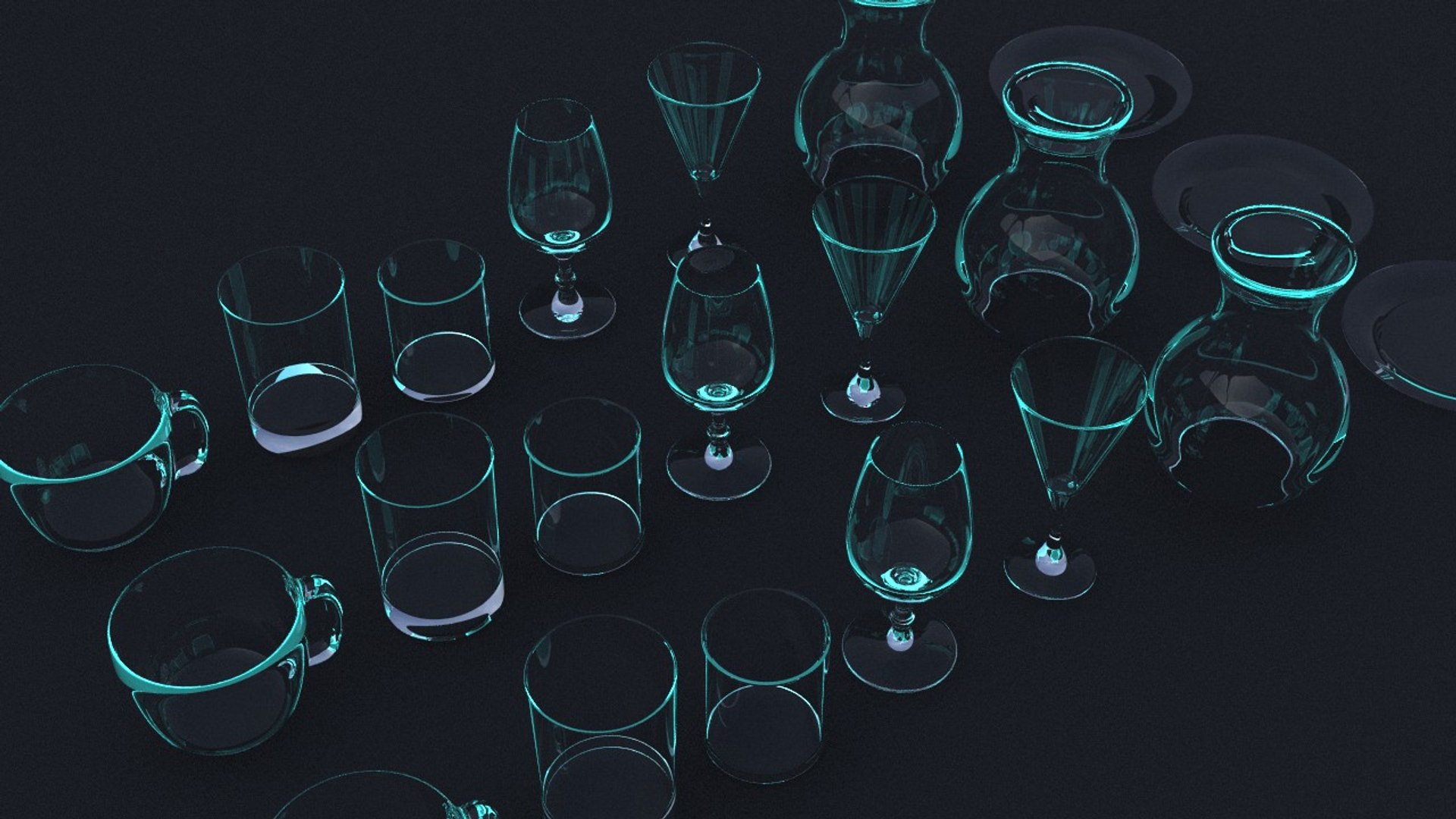 3D Falling Broken - TurboSquid 1382826