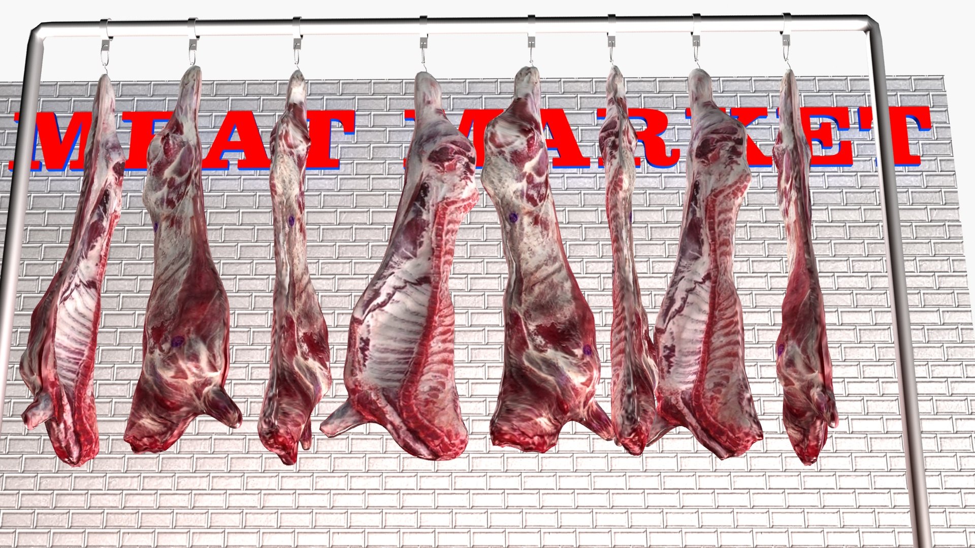 3D Beef Carcasses - TurboSquid 1697083
