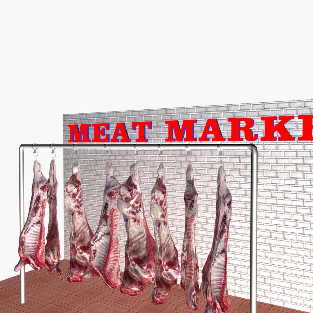 3D beef carcasses - TurboSquid 1697083