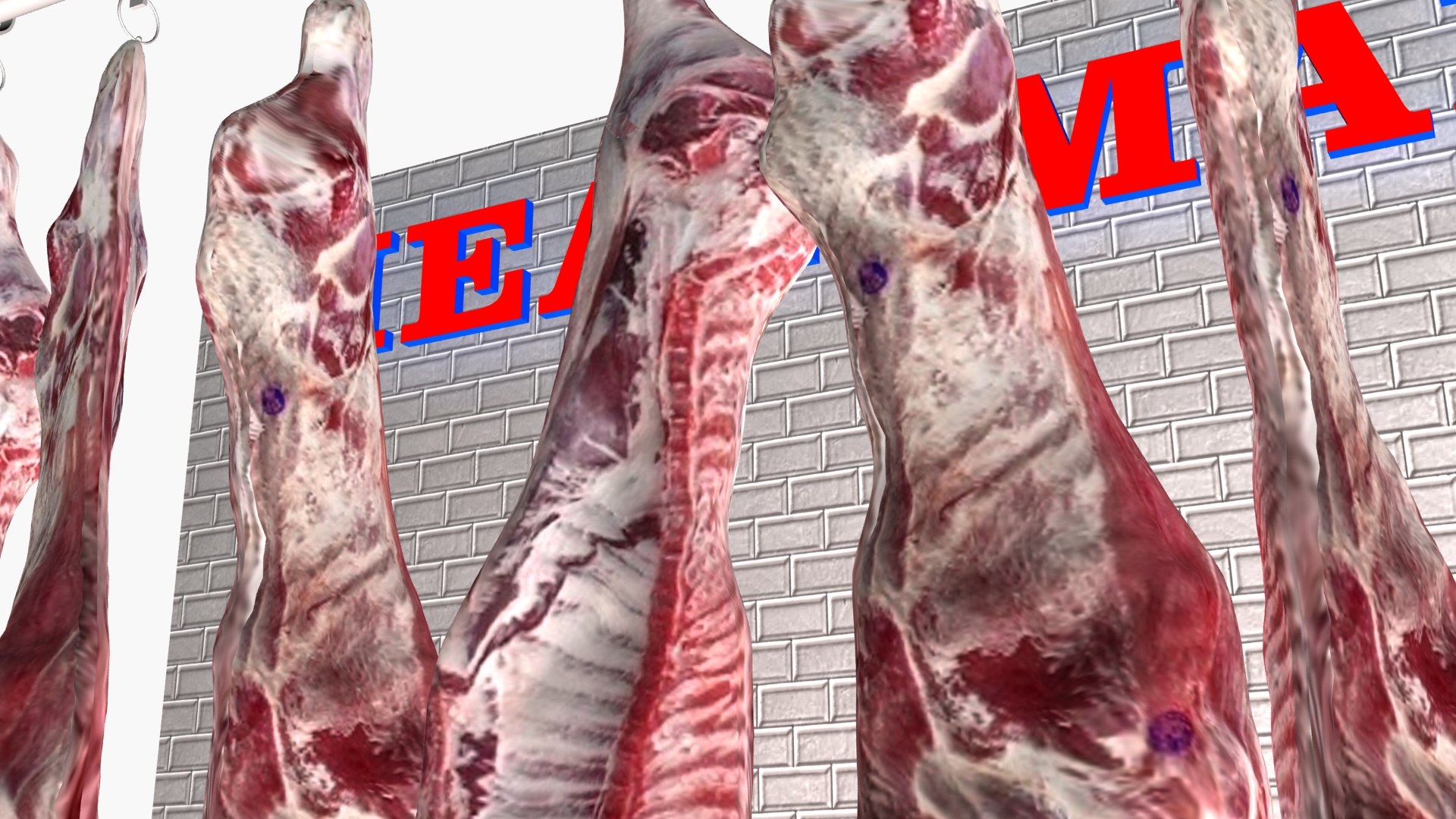 3D Beef Carcasses - TurboSquid 1697083