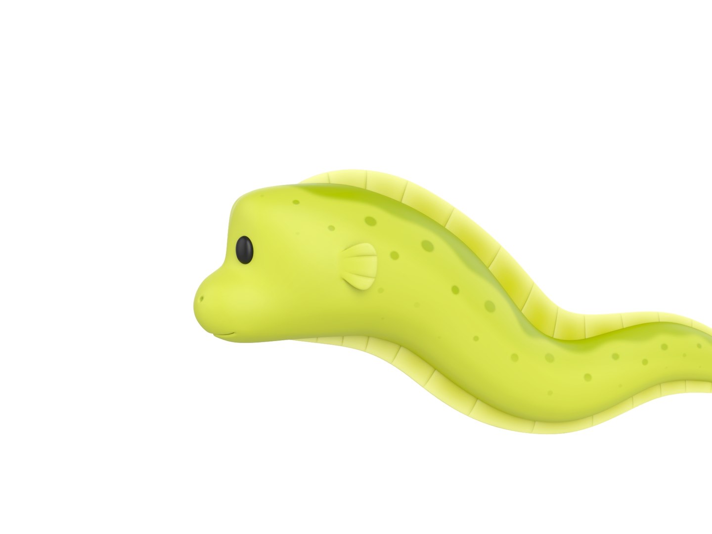 3D Character306 Eel - TurboSquid 2213551
