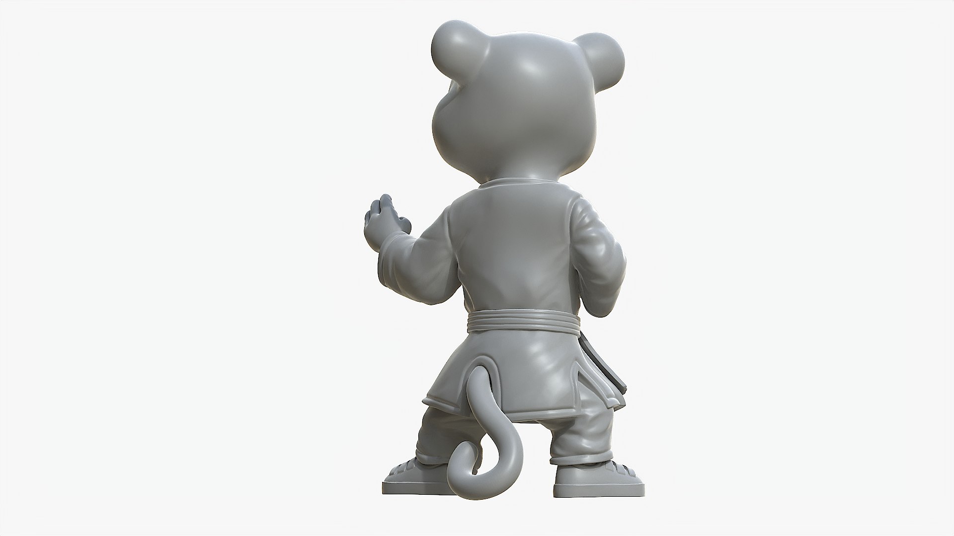 3D Model Karate Tiger Cub 3 - TurboSquid 1918921