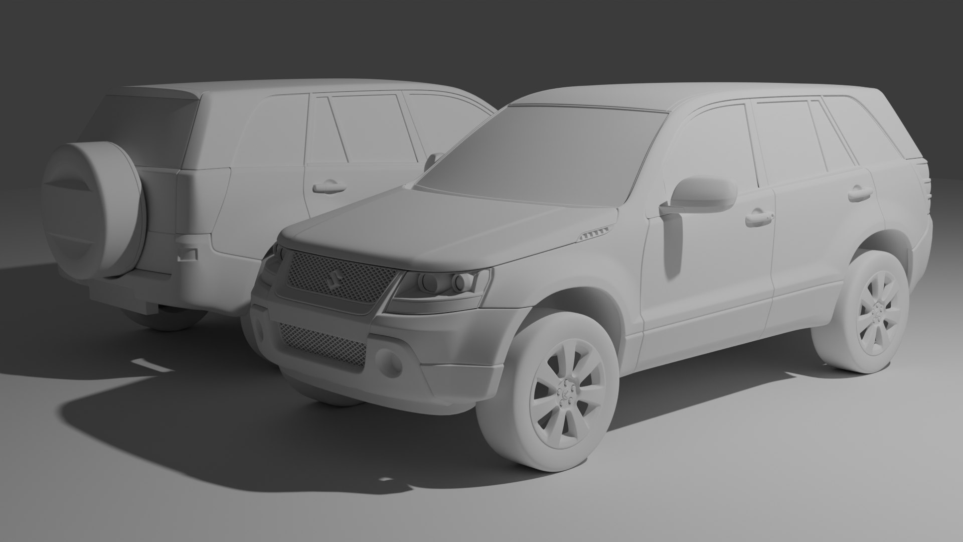 Suzuki Grand Vitara 2010 Low-poly 3D Model 3D Model - TurboSquid 2374887