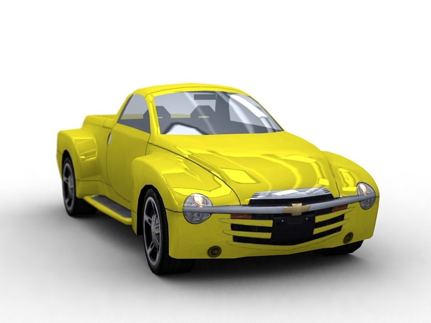 Chevy Ssr Super Sport 3d Model