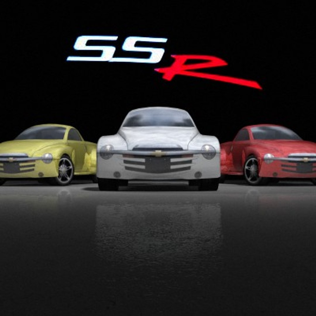 Chevy Ssr Super Sport 3d Model
