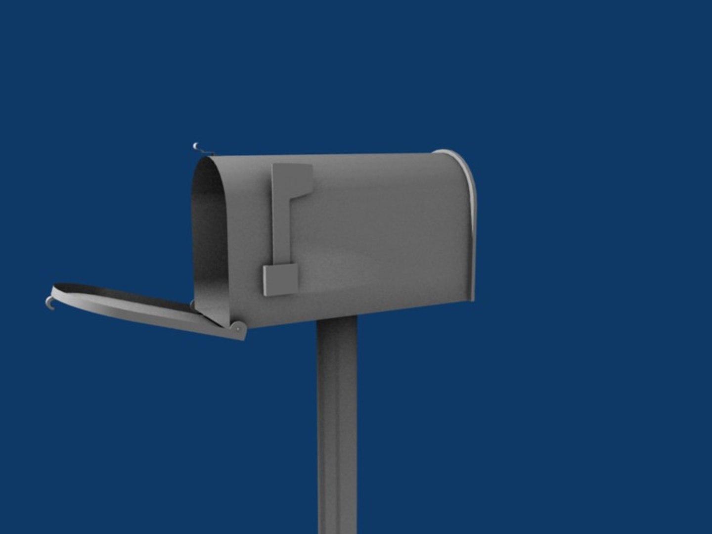 Simple Mailbox 3ds