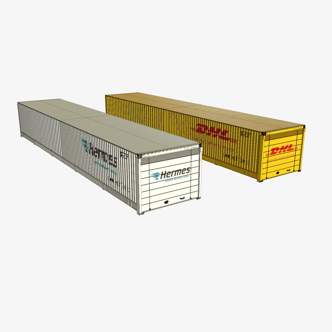 Swap Body Container 3D - TurboSquid 1615224