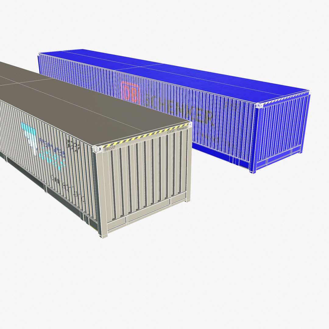Swap Body Container 3D - TurboSquid 1615224