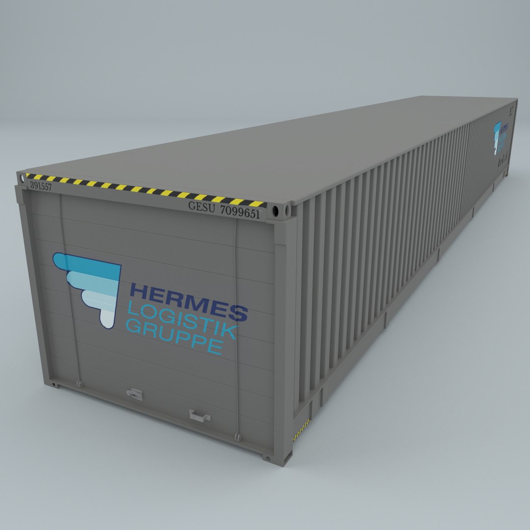 Swap Body Container 3D - TurboSquid 1615224