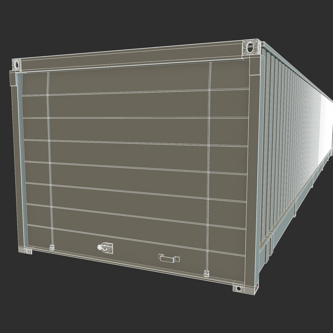 Swap Body Container 3D - TurboSquid 1615224