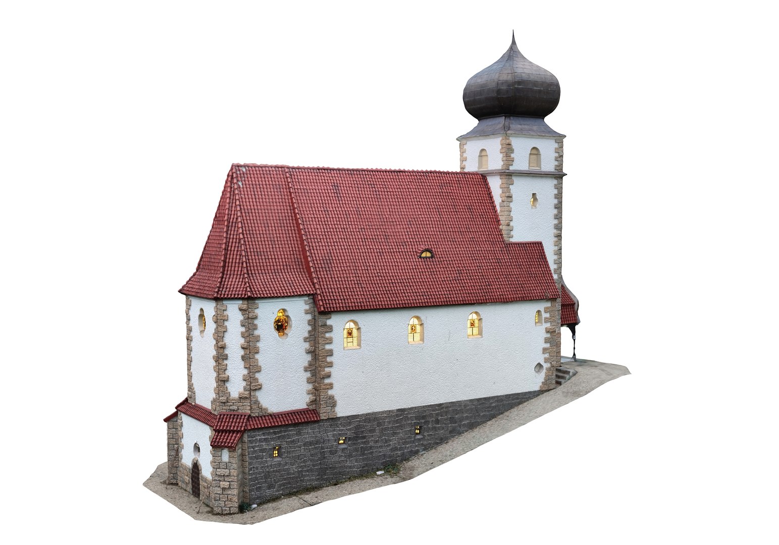 Medieval Building Model - TurboSquid 1799673