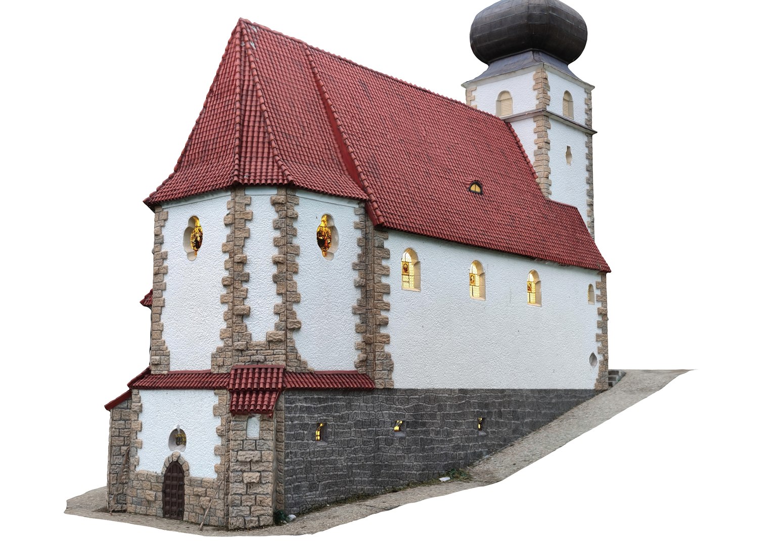 Medieval Building Model - TurboSquid 1799673