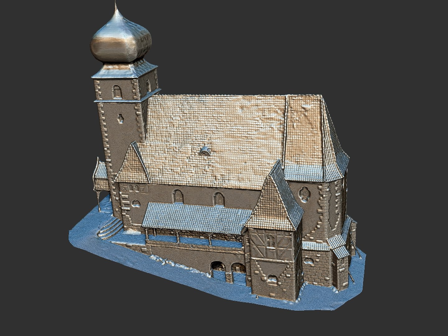 Medieval Building Model - TurboSquid 1799673