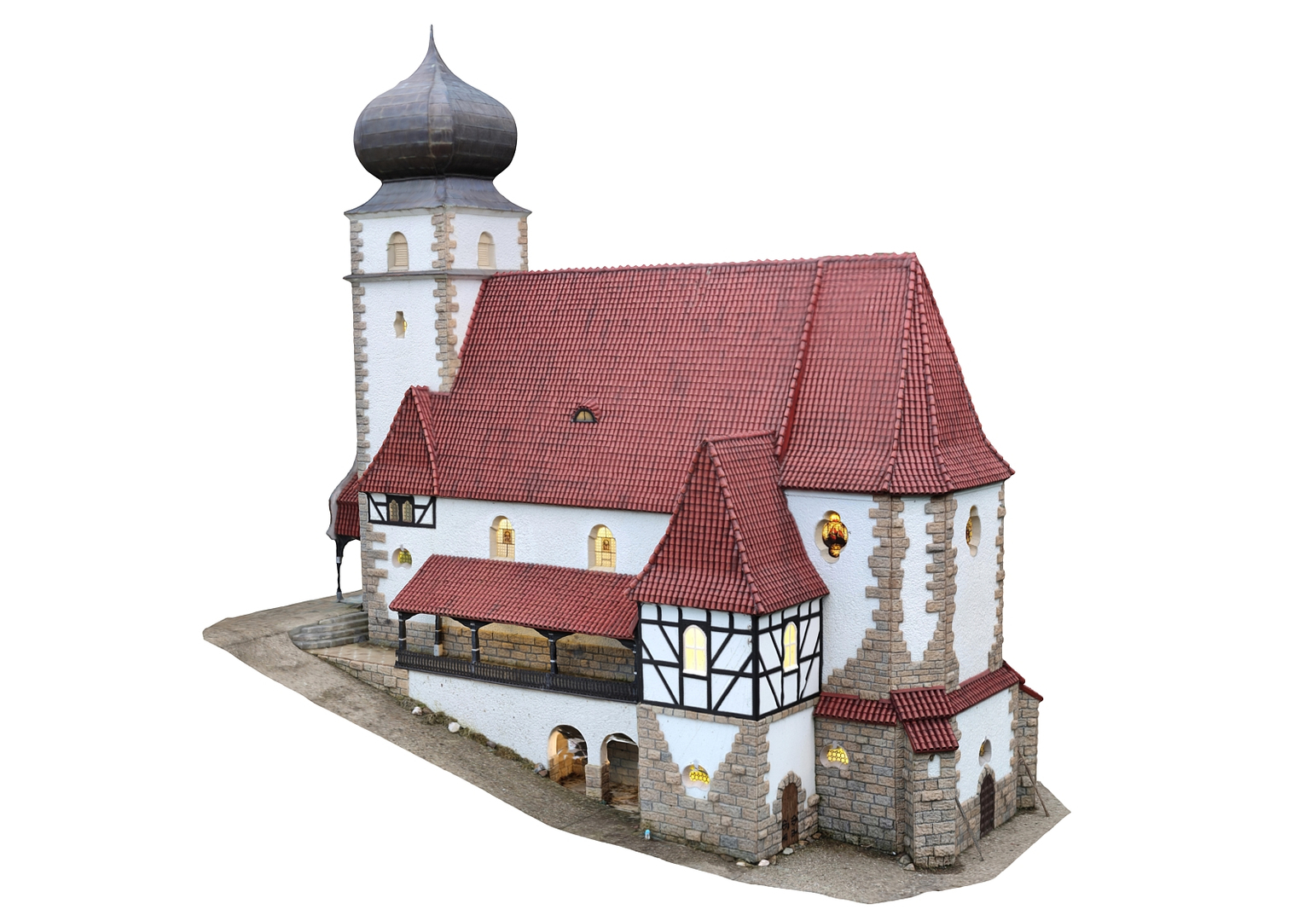 Medieval Building Model - TurboSquid 1799673