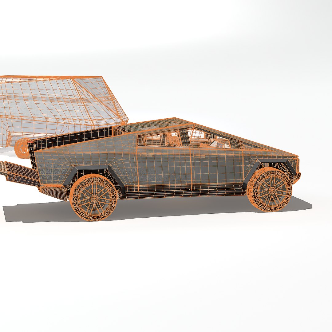 Cybertruck Trailer Interior 3D Model - TurboSquid 1476894