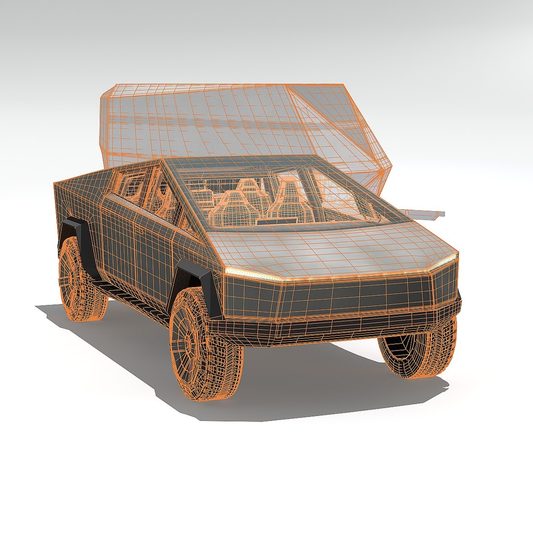 Cybertruck Trailer Interior 3D Model - TurboSquid 1476894