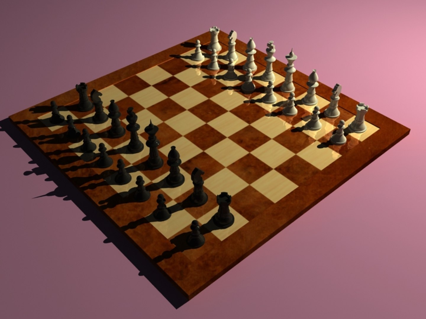 3ds max classical chess
