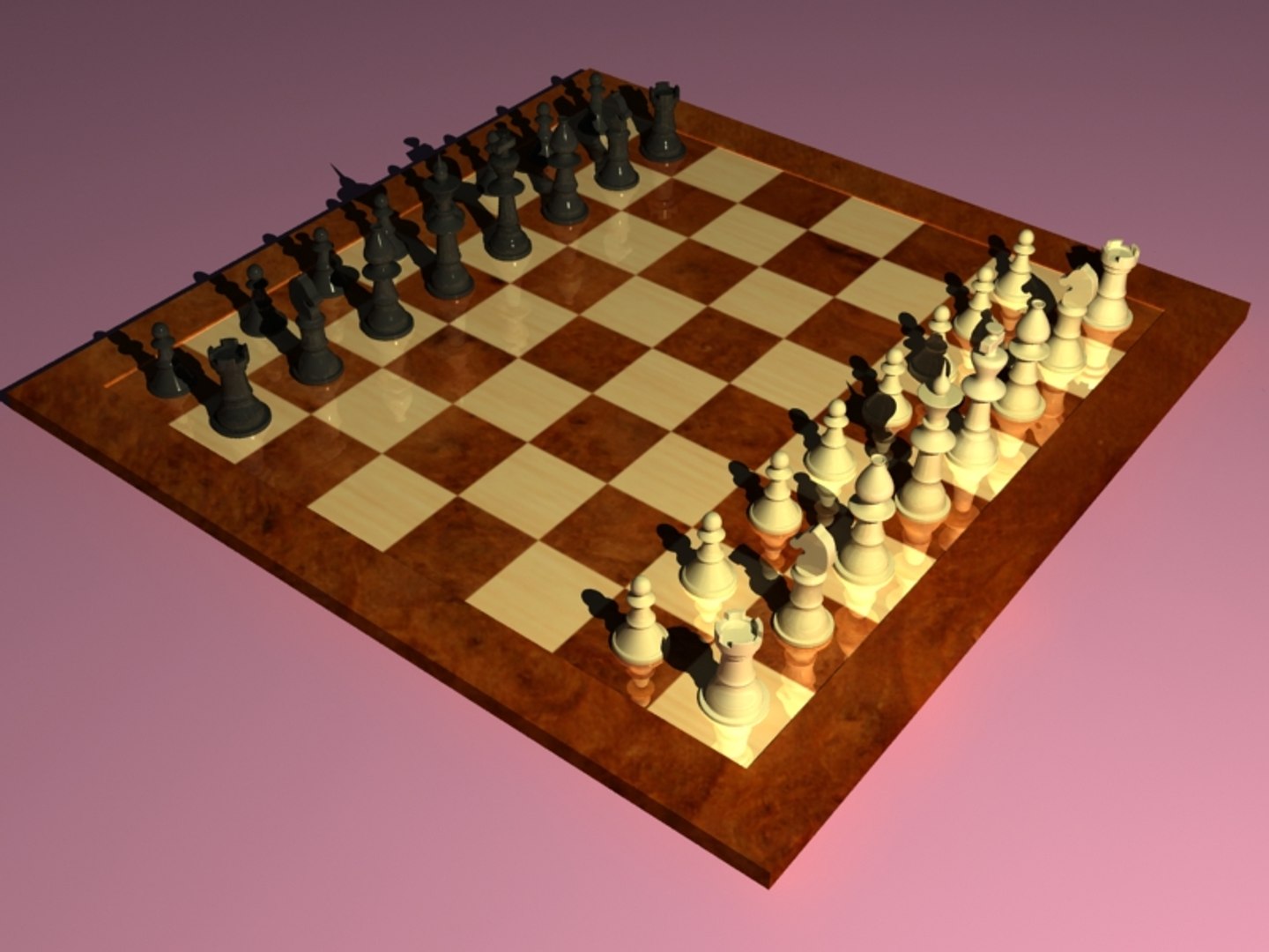 3ds max classical chess