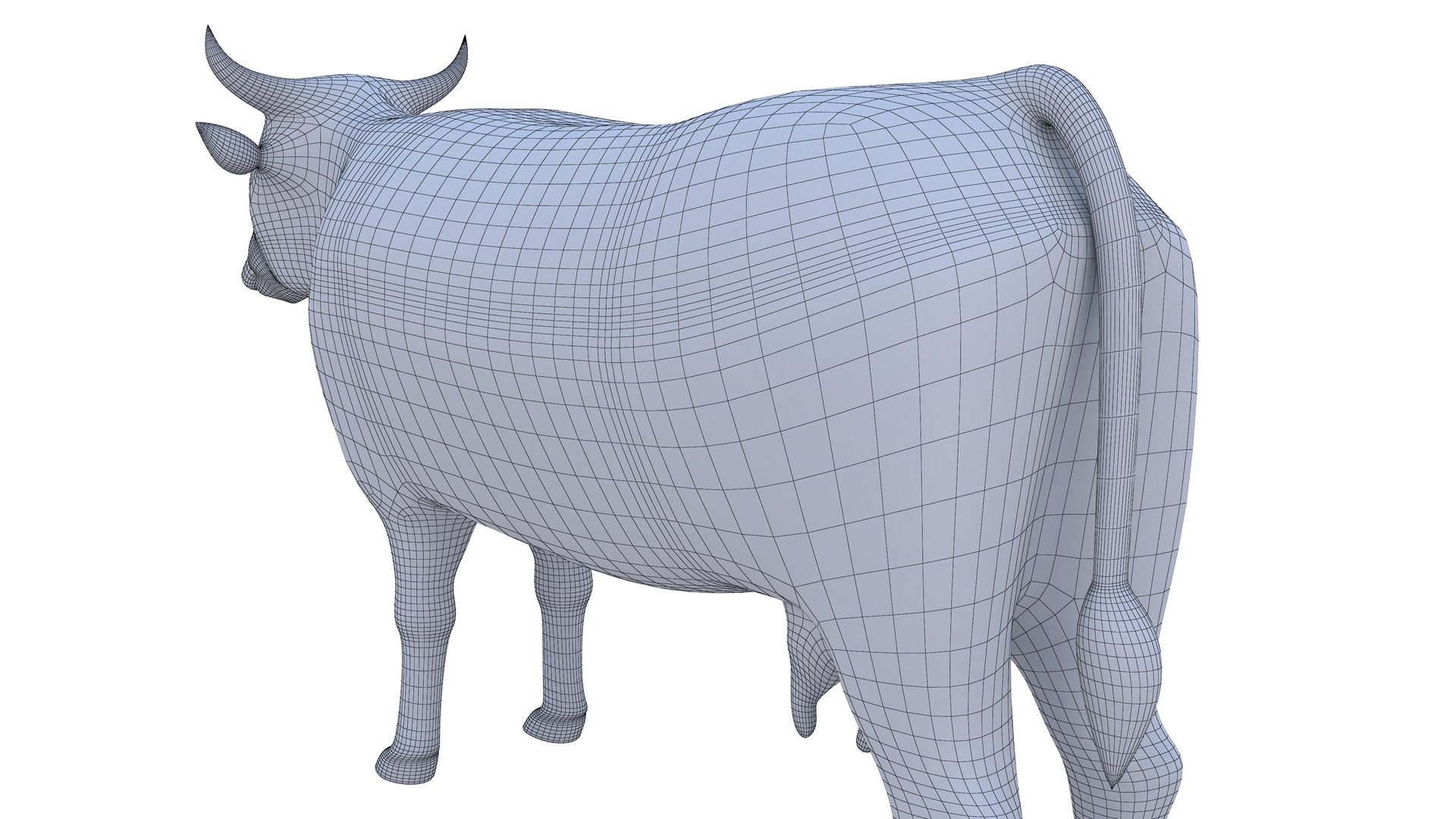 Cow 3D - TurboSquid 1941870