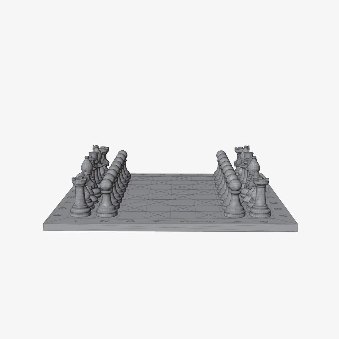 Free 3D Chess - TurboSquid 2086885