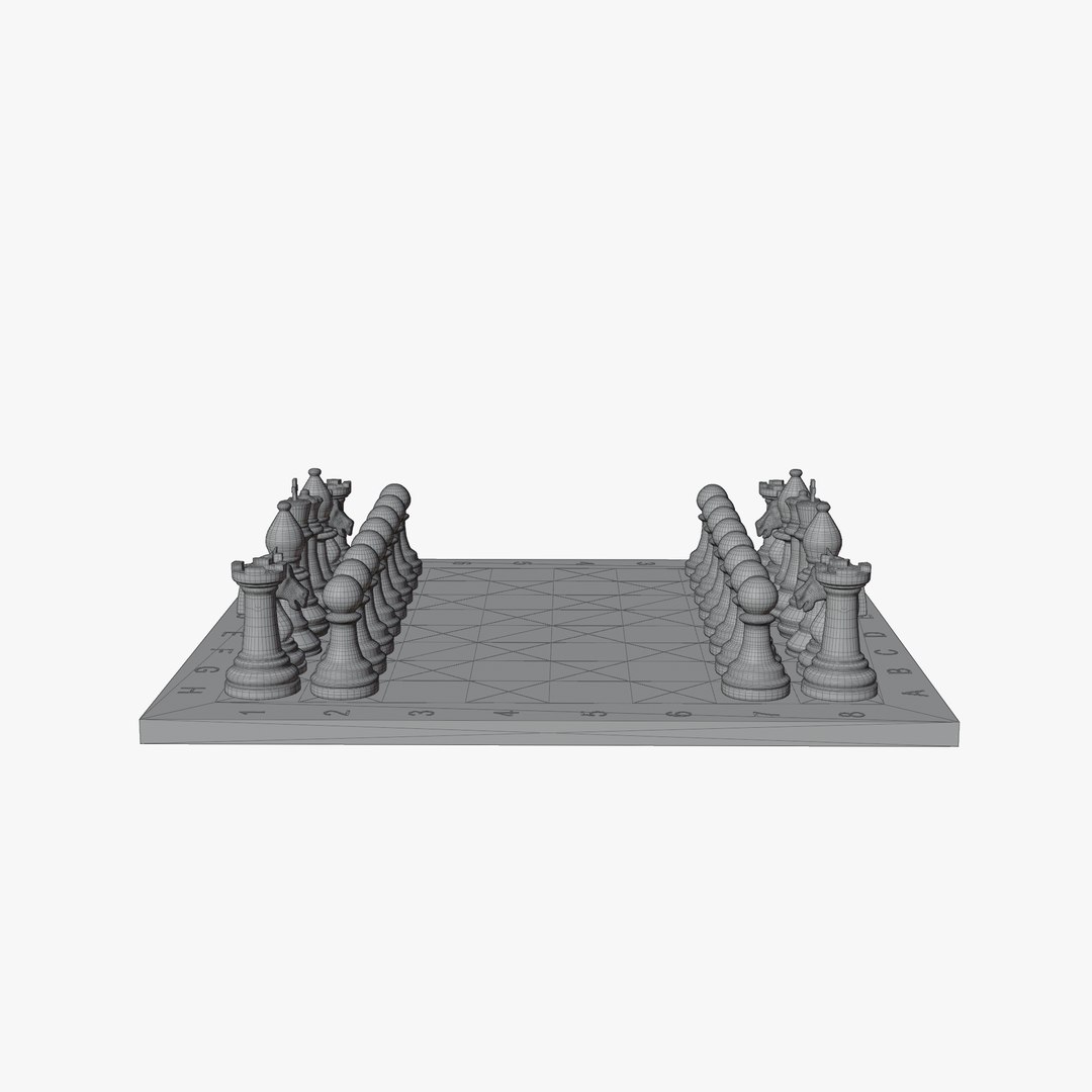 Free 3D Chess - TurboSquid 2086885